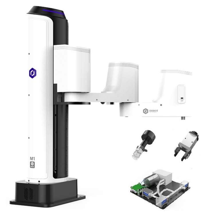 Scara Robot จีน M1 โรบ็อตร่วมมือกับตัวจับสําหรับอัตโนมัติการเรียงลําดับ ...